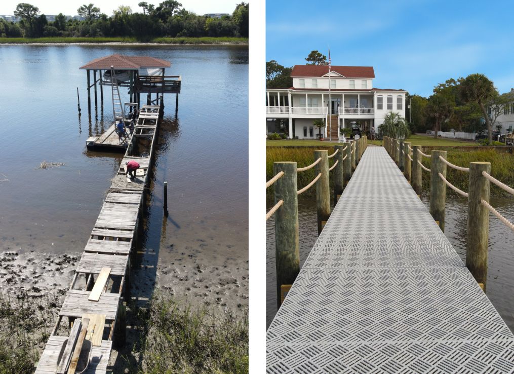 Ghost Crab Docks | A Remarkable Removable Dock - Wilmington Based